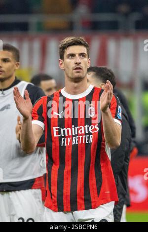 Milano, Italy. 02nd Feb, 2025. Kyle Walker of Ac Milan looks on during ...