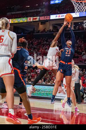 Illinois forward Brynn Shoup-Hill (23) celebrates her score against ...
