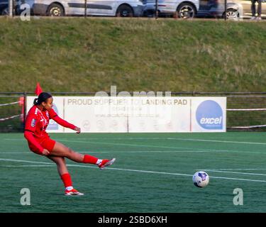 Sheffield, United Kingdom. 2nd Feb, 2025. The penalty from Anita Gaspar ...