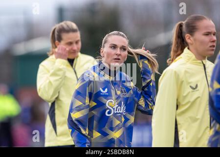 Liverpool, UK. 2nd Feb, 2025. Hayley Ladd (16 Everton) shoots at goal ...