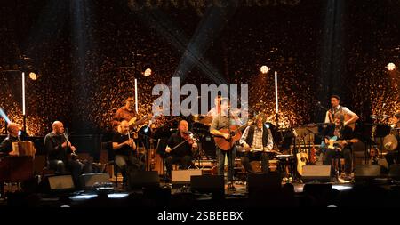 Glasgow Scotland. 2 February 2025. Niall McCabe, Irish singer ...