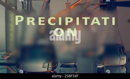 Precipitation. A reaction that forms an insoluble solid (precipitate ...