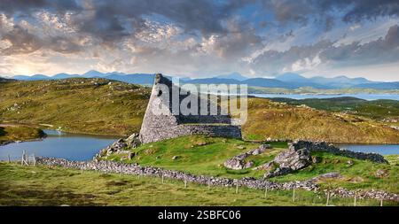 Photo of Dun Carloway Broch on the Isle of Lewis in the Outer Hebrides ...
