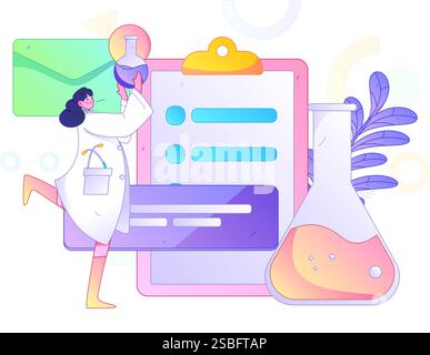 Medical characters fighting the epidemic flat vector concept operation ...