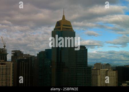The Metrobank Center is the tallest building in Manila Stock Photo - Alamy