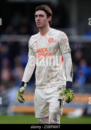 Peterborough United goalkeeper Nicholas Bilokapic in action during the ...