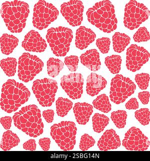 raspberry plant delicious color icon vector illustration Stock Vector ...