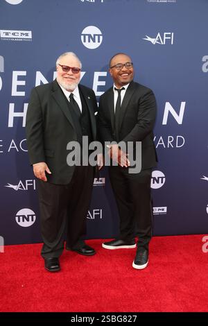 Stephen McKinley Henderson and Jamal Henderson arrives for the 47th AFI ...