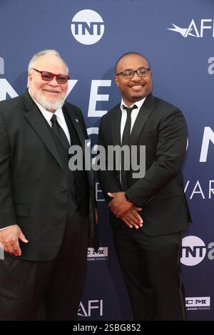 Stephen McKinley Henderson and Jamal Henderson arrives for the 47th AFI ...
