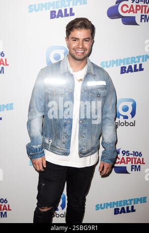 Jay London at the Capital's Summertime Ball with Barclaycard, Wembley ...