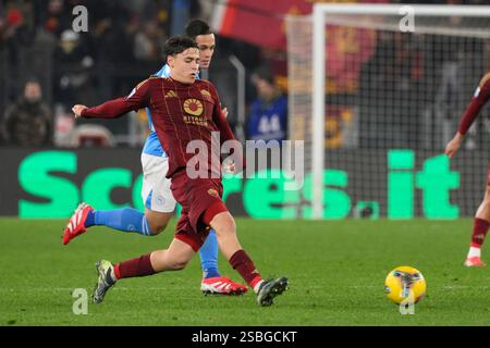 Roma’s Niccolo' Pisilli during the Serie A Enilive soccer match between ...