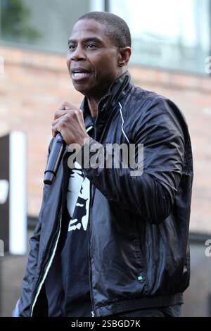 Rapper Doug E. Fresh performed at the 2019 Odunde Festival on June 9 ...