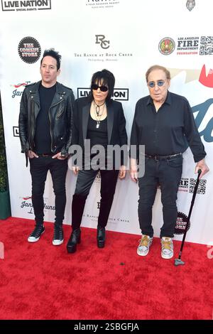 Dougie Needles, Joan Jett und Kenny Laguna bei Steven Tyler s Jam for ...