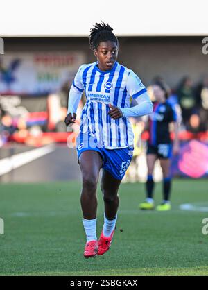 Crawley , UK 2nd February 2025 - My Cato of Crystal Palace (right ...
