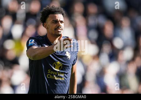 Renato Veiga of Juventus Fc gestures during the UEFA Champions League ...