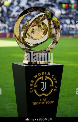 Serie B trophy is seen during the Serie B match between AC Monza and ...