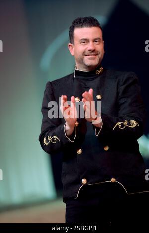 Parade of artists at the end of the 2025 Golden Manes gala, Victoria ...