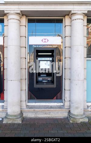 HSBC Cash Machine ATM Stock Photo - Alamy