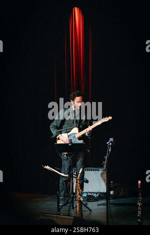 American jazz guitarist Julian Lage performs during the JAZZMADRID ...