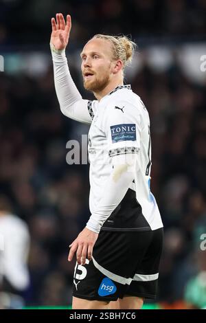 Derby County's Lars-Jorgen Salvesen during the Sky Bet Championship ...
