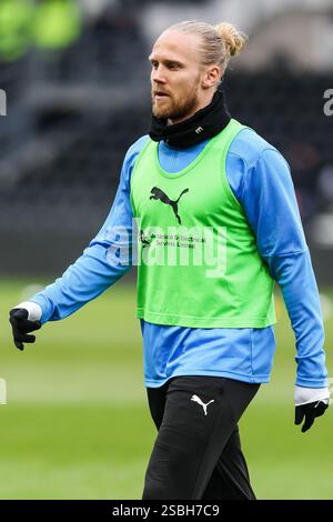 Derby County's Lars-Jorgen Salvesen during the Sky Bet Championship ...