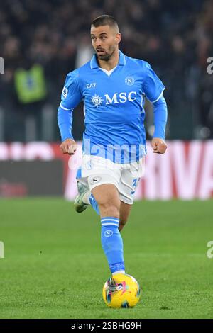 Leonardo Spinazzola of AS Roma during the Serie A match between AS Roma ...