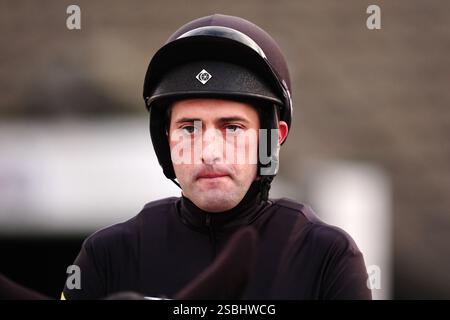 Jockey Aaron Anderson at Southwell Racecourse. Picture date: Monday ...