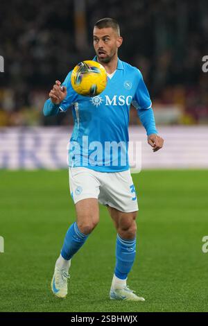 Leonardo Spinazzola of SSC Napoli during the Italian Serie A, 2025/26 ...