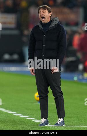 Olimpico Stadium, Rome, Italy - Antonio Arena of AS Roma scores the ...