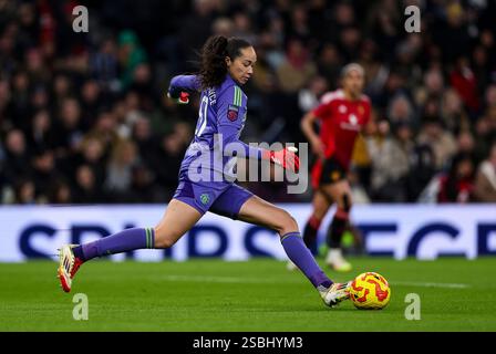 Manchester United goalkeeper Phallon Tullis-Joyce during the Adobe ...