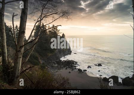 Winter in Trinidad, California Stock Photo - Alamy