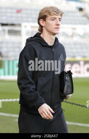 Anthony Gordon Of Newcastle United Arrives during the Newcastle United ...