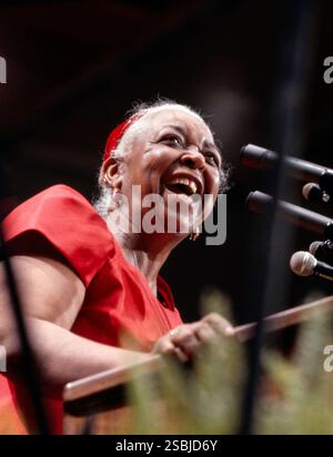 A portrait of Ethel Waters, the famous American singer and actress. The ...