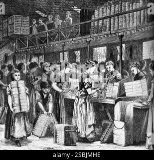 Match Makers 1871 Stock Photo - Alamy