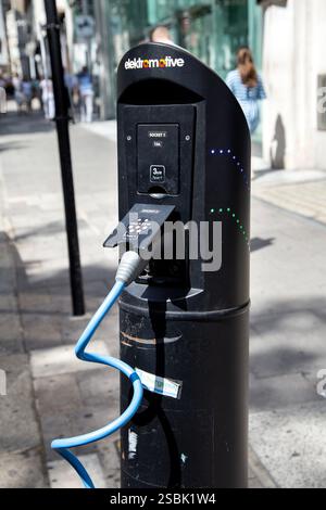 Elektromotive charging point in London. UK based company specialising ...