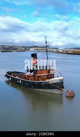 Steam tug Challenge built in 1931, has been awarded the prestigious ...