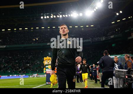 Andre Sousa seen during Liga Portugal game between teams of GD Estoril ...