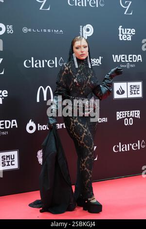 Violeta attends GEN Z AWARDS photocall at the Teatro Príncipe Pio on ...