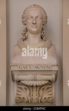 Maria Gaetana Agnesi, Italian Mathematician Stock Photo - Alamy