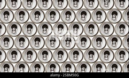 metal beer cans isolated on white background Stock Photo - Alamy