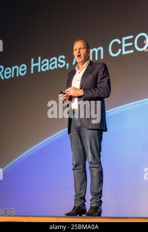 Arm CEO Rene Haas attends a marketing event "Transforming corporate ...