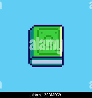 Pixel art book game asset design Stock Vector Image & Art - Alamy