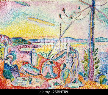 Luxe, Calme et Volupté - by Henri Matisse, 1904 Stock Photo - Alamy