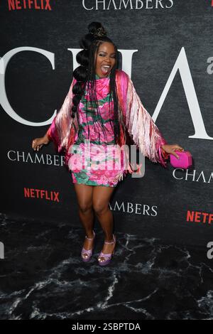 Kyanna Simone Simpson attending Netflix's 'Chambers' TV show season one ...