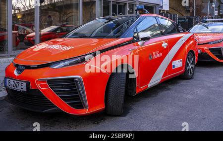 The current electric cars of the Berlin fire brigade, Berlin, Germany ...
