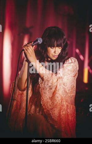 Maria Mena live on Tour 2025 at the Lido in Berlin on 31/01/2025. Note ...
