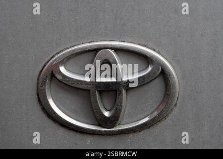 Copenhagen/Denmark/ 04 february 2025/Toyota car in danish capital ...