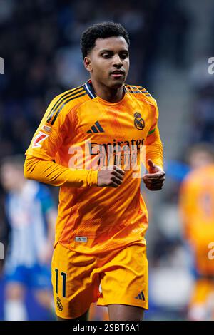 MADRID, SPAIN - February 5: Rodrygo Goes of Real Madrid in action ...
