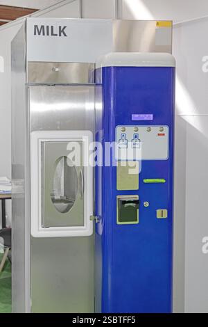 fresh milk from the milk vending machine on the farm fresh milk from ...