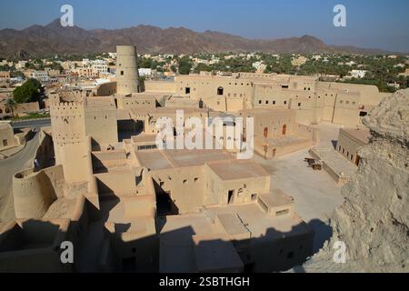 The impressive Bahla fort in Bahla, Al Dakhiliyah, Oman, with its ...